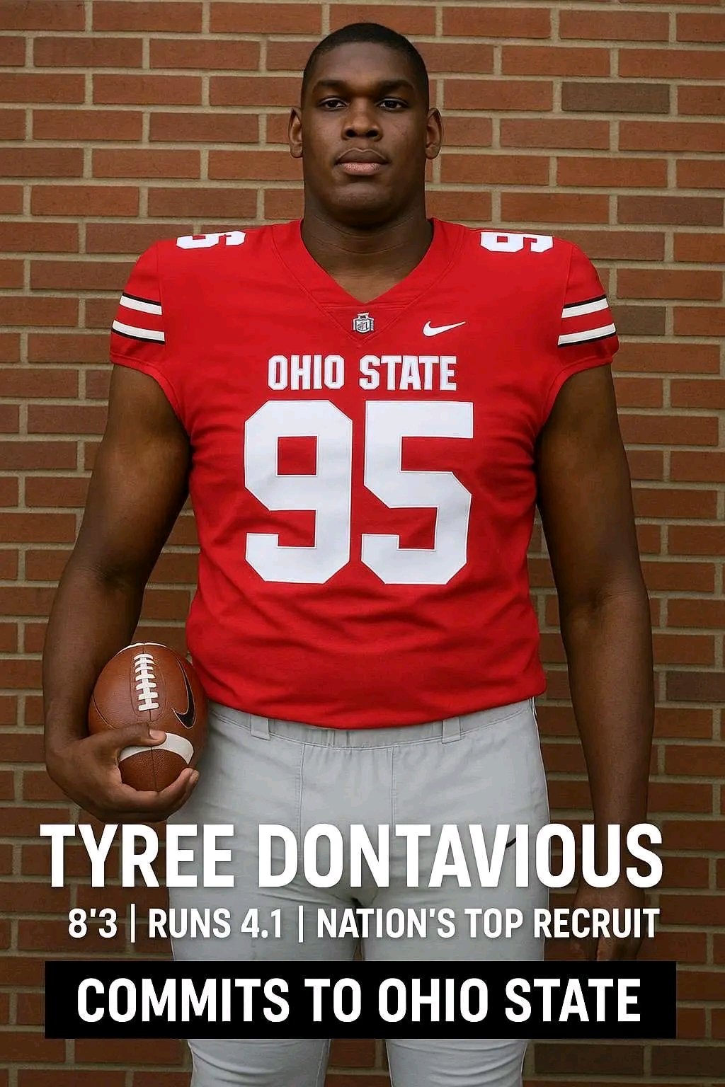 Nations number 1 recruit, Tyree Dontavious, 8’ 3 commits to Alabama ...