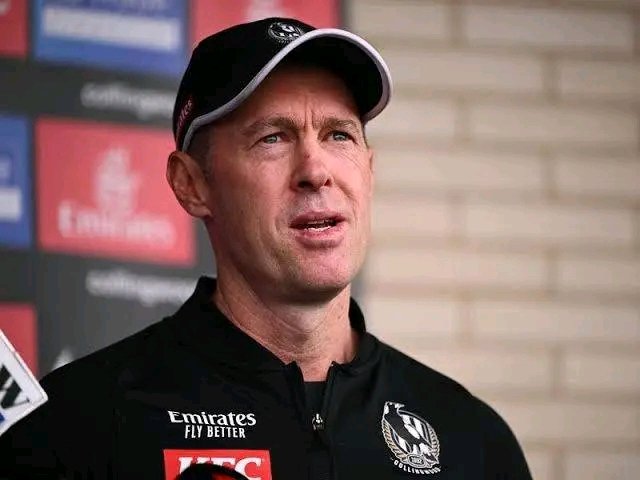 Breaking News: Collingwood Coach Craig McRae Provides Heartbreaking ...